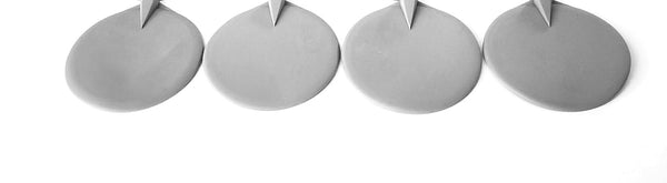 Tens Permanent Rubber Electrodes 4"- – Buyamag INC